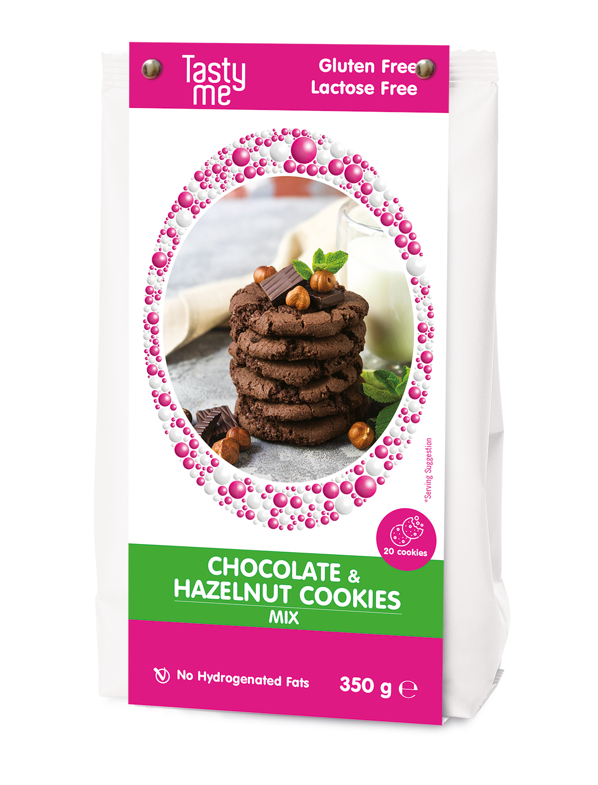 Chocolate & hazelnut cookies mix 350g - gluten-free | TM-1121